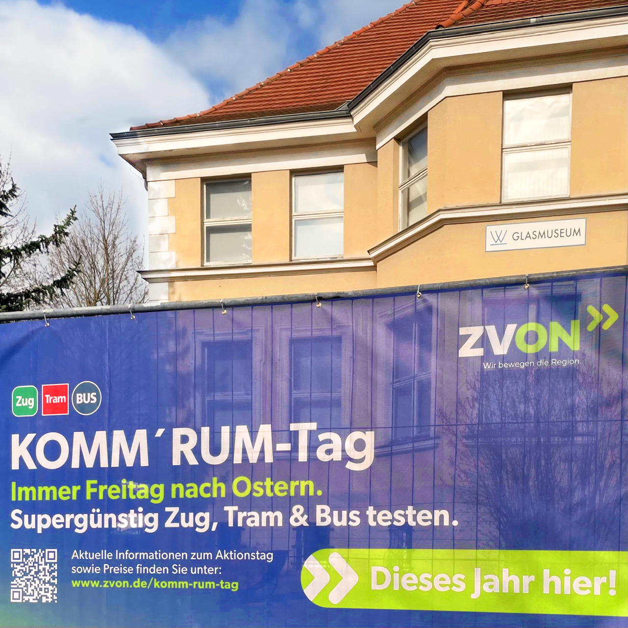 ZVON – Komm‘ rum Tag am 5. April – Glasmuseum Weißwasser